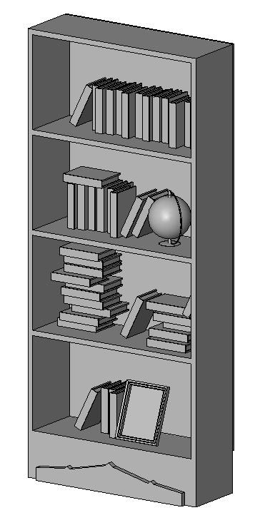 RevitCity.com | Object | Bookshelf