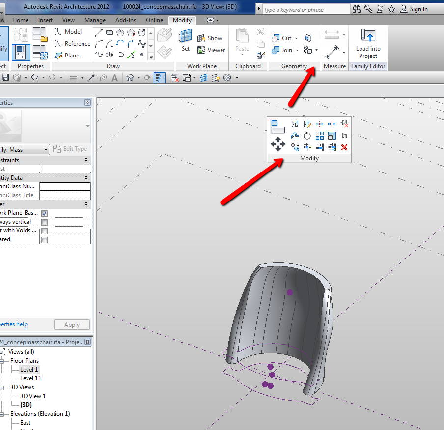 RevitCity.com | Ribbon tabs 2011