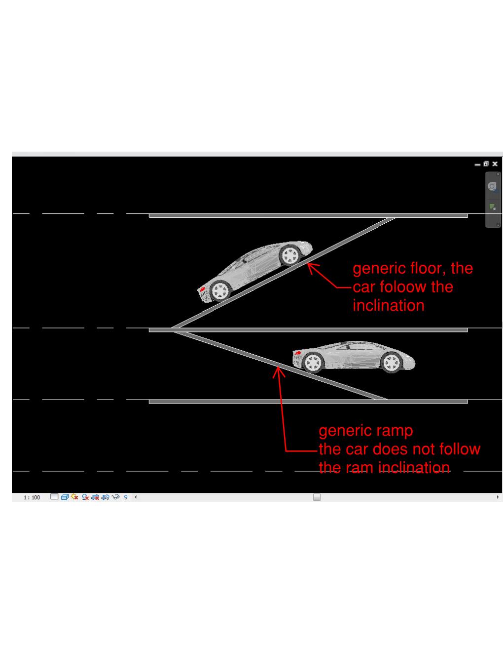 RevitCity.com | place Car in a Ramp