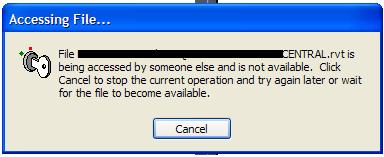 RevitCity.com | Accessing Central File Issues