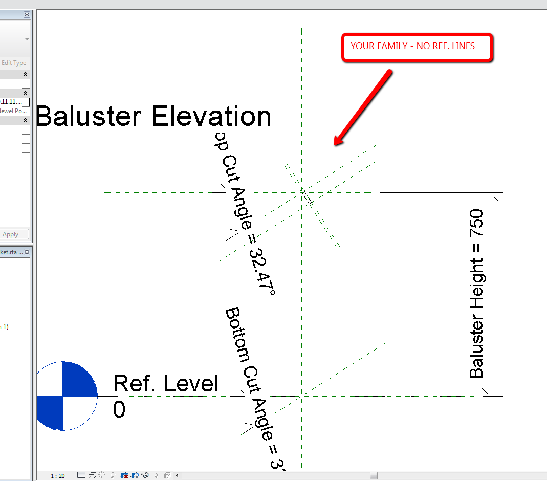 RevitCity.com | Handrail Bracket to rotate with slope of railing