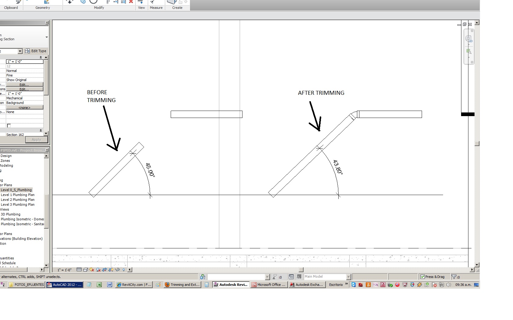 RevitCity.com | TRIMMING PIPES - MEP 2012