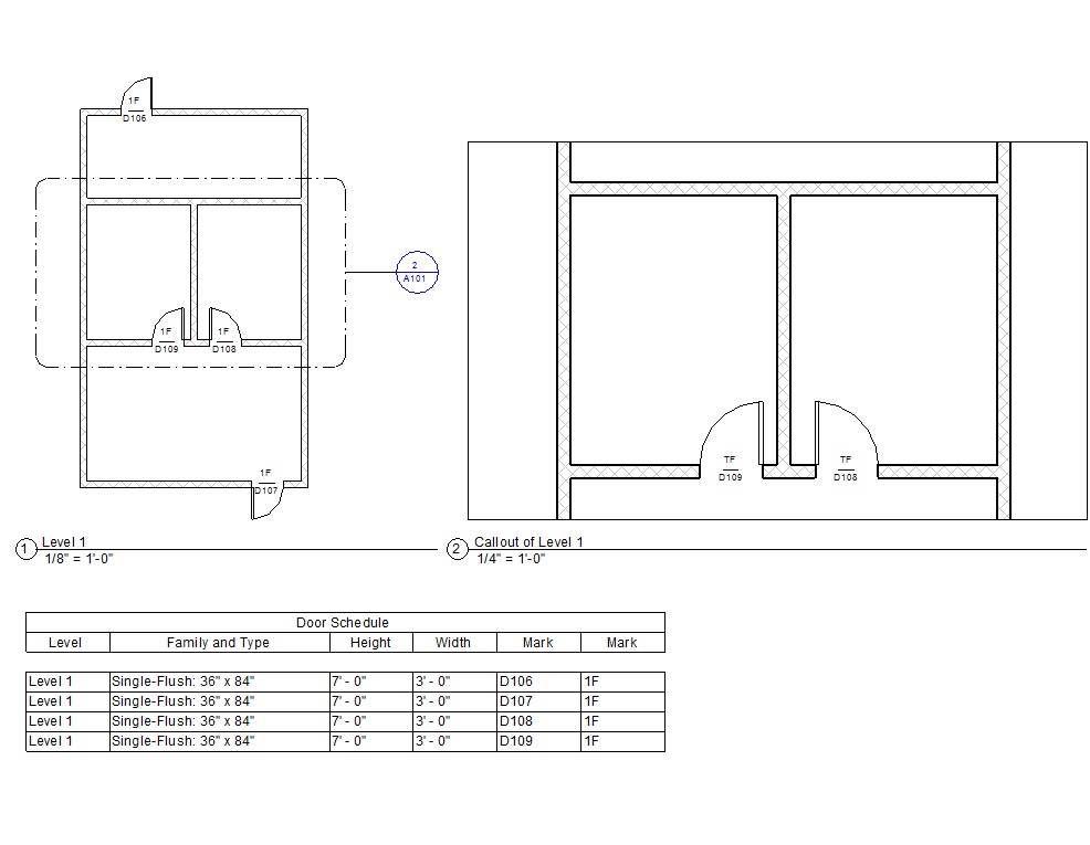 RevitCity.com | Tagging & Scheduling grouped doors
