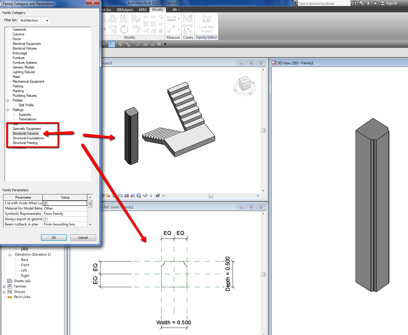 RevitCity.com | Column drawing (Emergency)