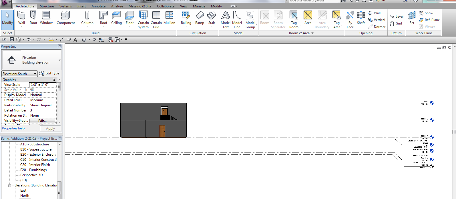 RevitCity.com | Settings to view second level.