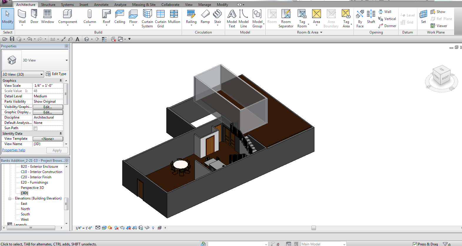 RevitCity.com | Settings to view second level.