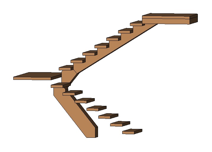 RevitCity.com | Middle Stinger stair problem