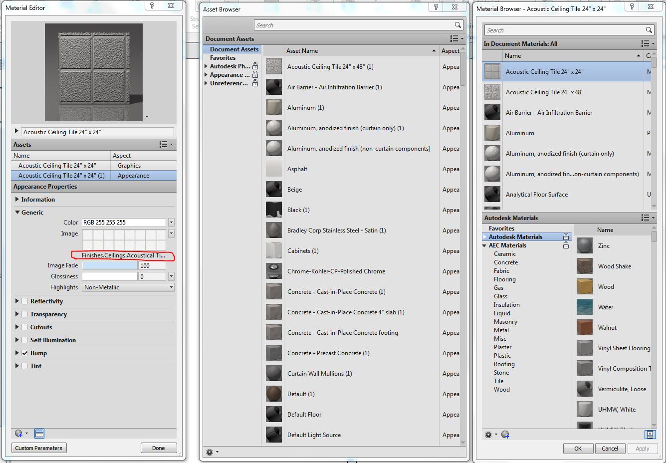 RevitCity.com | How do I change the material image?
