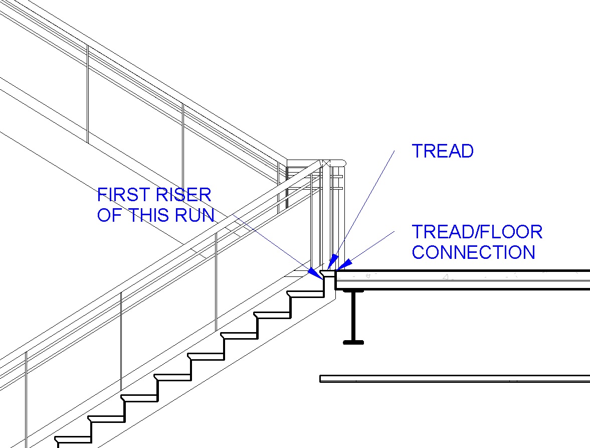RevitCity.com | Cleaning up a Stair Tread & Floor Connection
