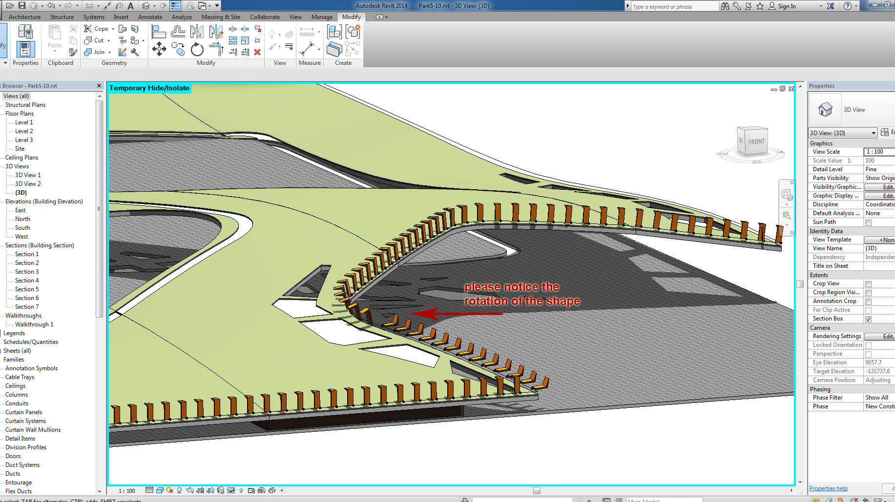 RevitCity.com | adaptive on path is rotating