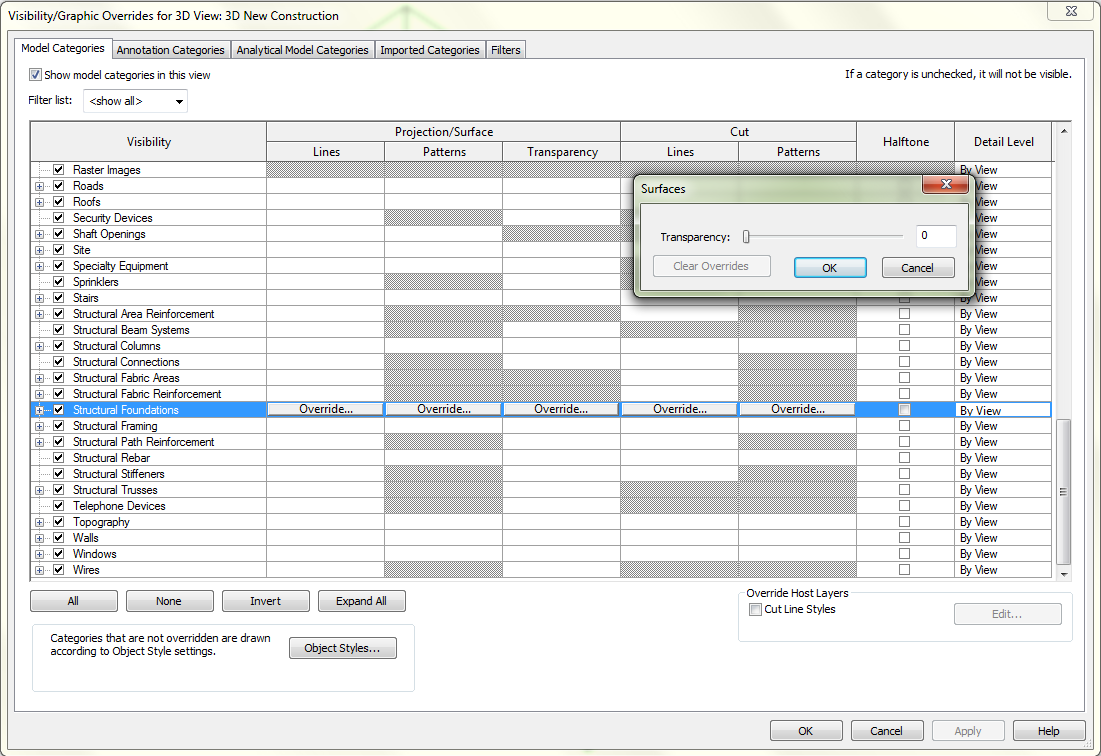 RevitCity.com | How do I make an element "see through"