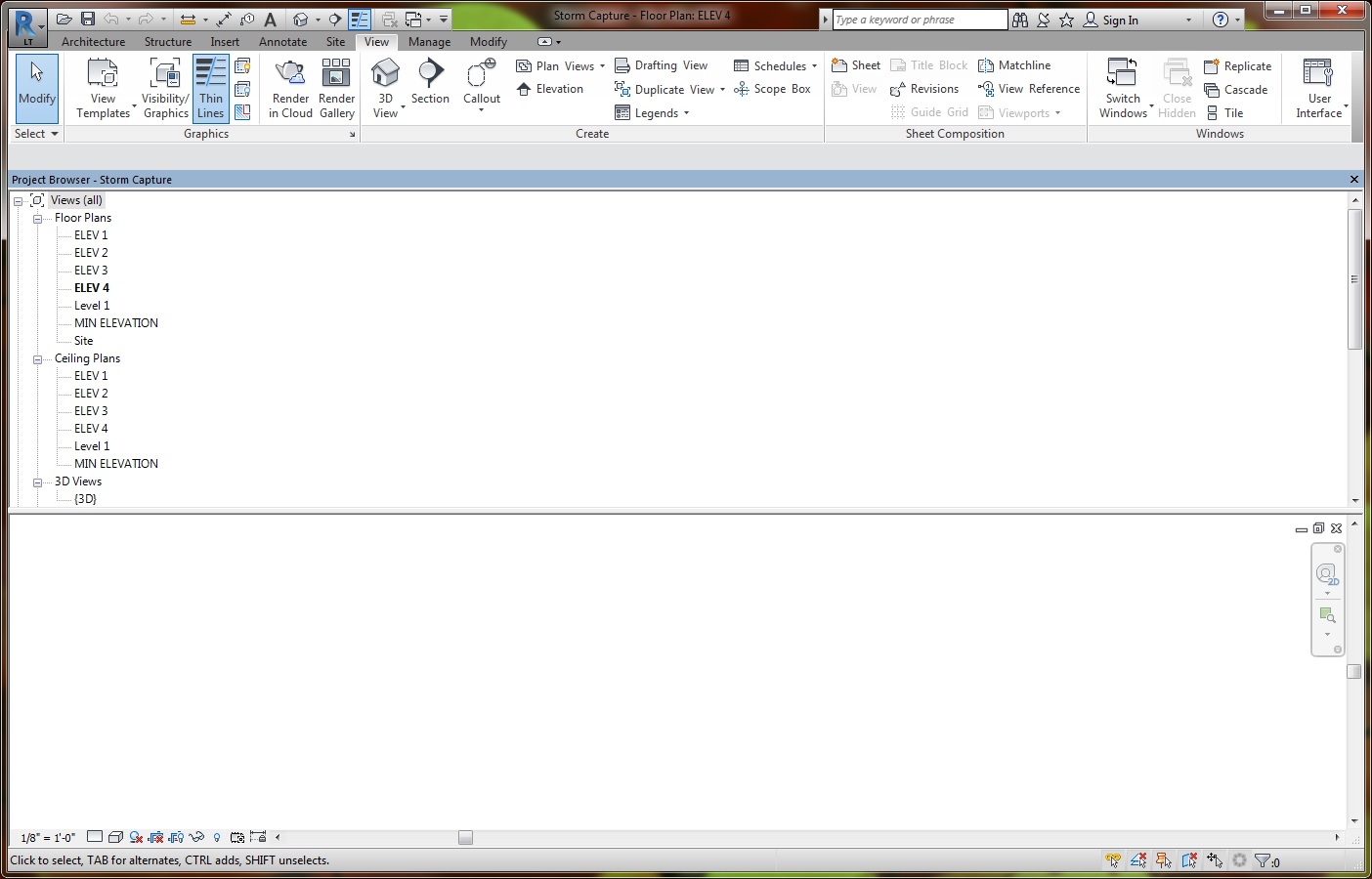 RevitCity.com | Project Browser Won't Dock Vertically