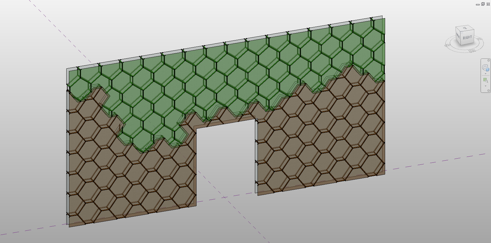 RevitCity.com | Colouring of Generic Model Patern Based Wall