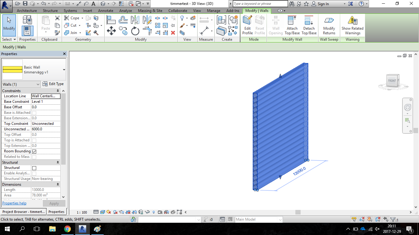 RevitCity.com | ERROR: could not create integral reveal from wall ...