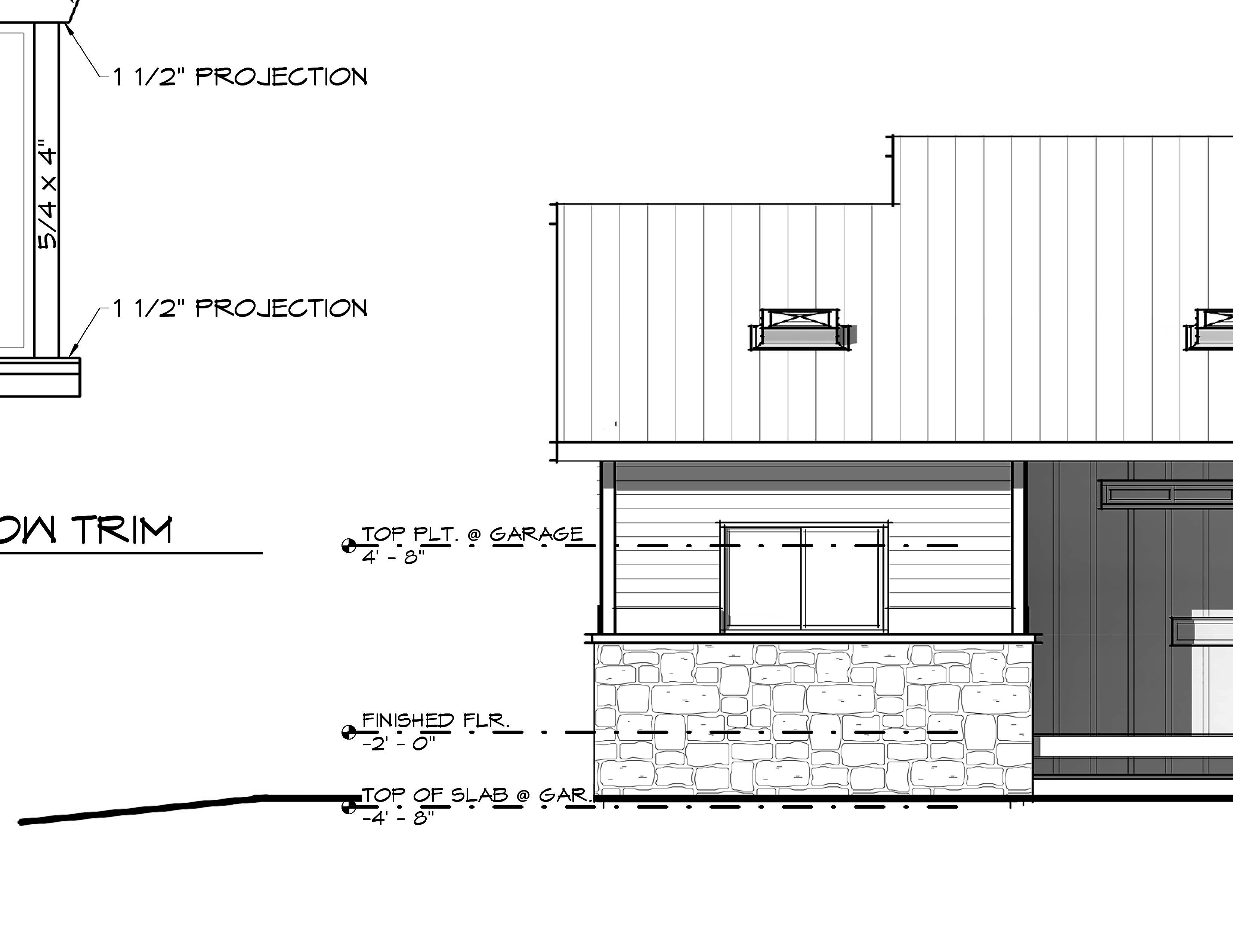 Elevation Plan With Dimensions - Design Talk