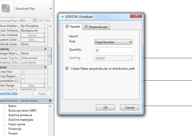 RevitCity.com | Distribute option problem - Sofistik reinforcement detailing