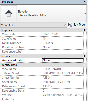 RevitCity.com | Interior Elevation Reference Custom Parameter (Versions 2017-20)