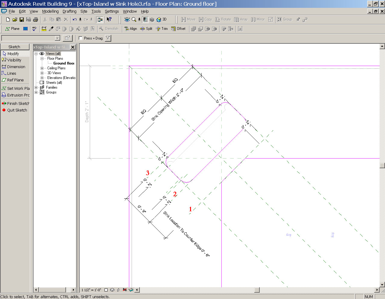 RevitCity.com | Reference Planes in Families