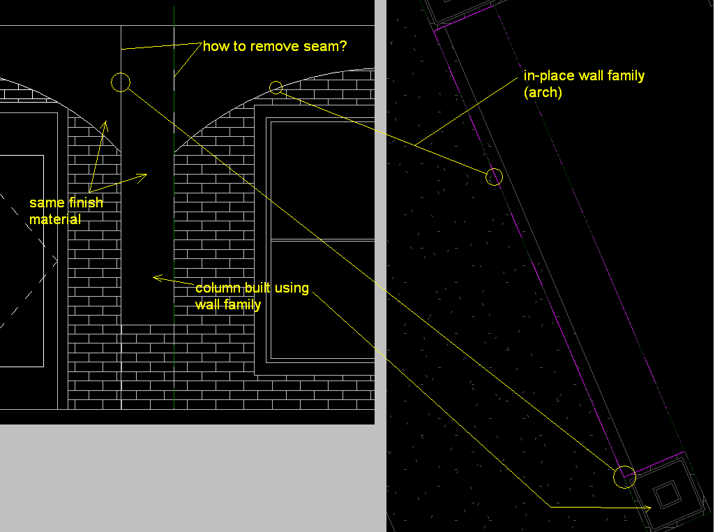 RevitCity.com | wall - arch - join / remove seam