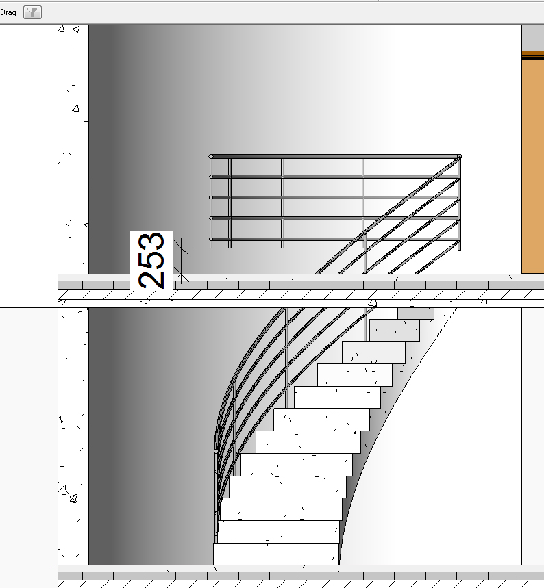 RevitCity.com | Handrail hovers over floor