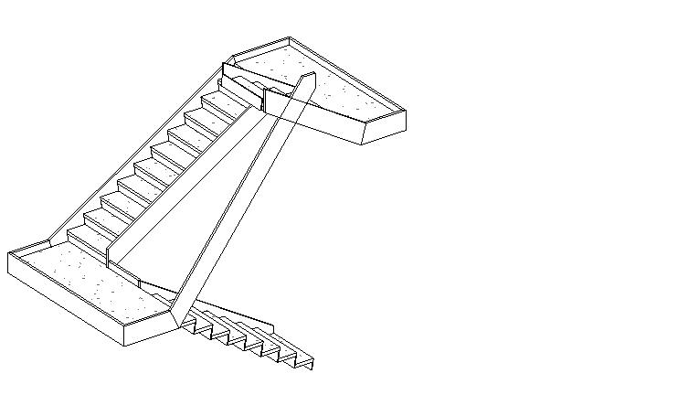 RevitCity.com | Switchback stairs, stringer problem