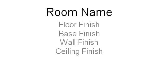 RevitCity.com | Room tag - multiple finishes per room