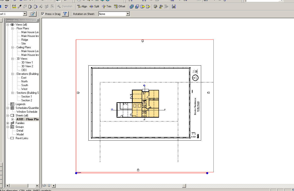 RevitCity.com | resizing the sheet view