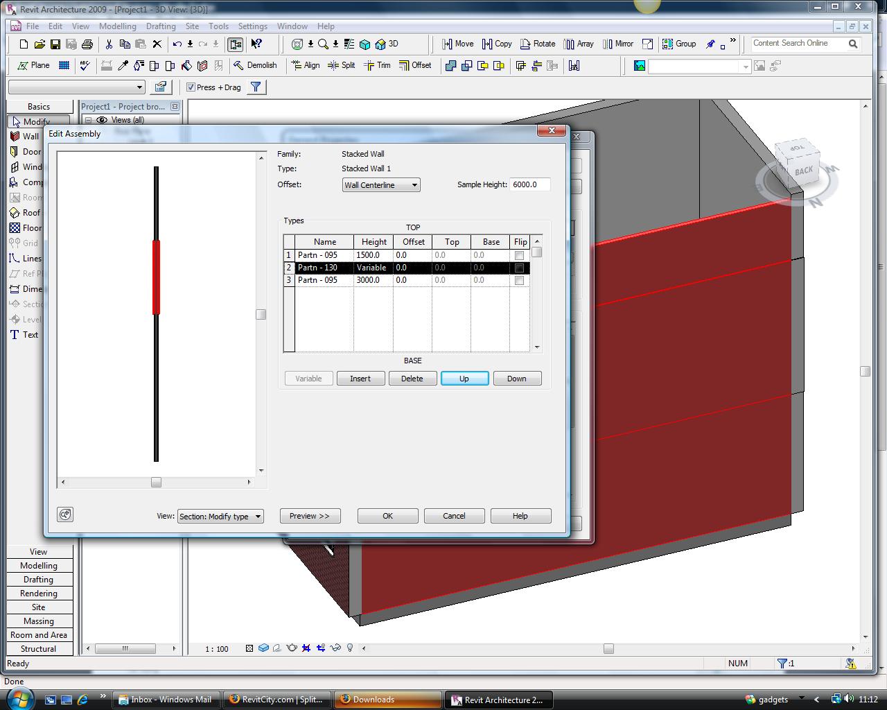 RevitCity.com | Splitting wall Regions