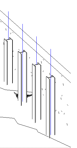 RevitCity.com | Column shows a blue circle at axis