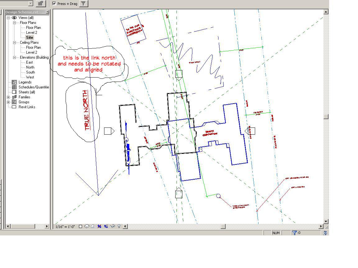 RevitCity.com | Project North & True North