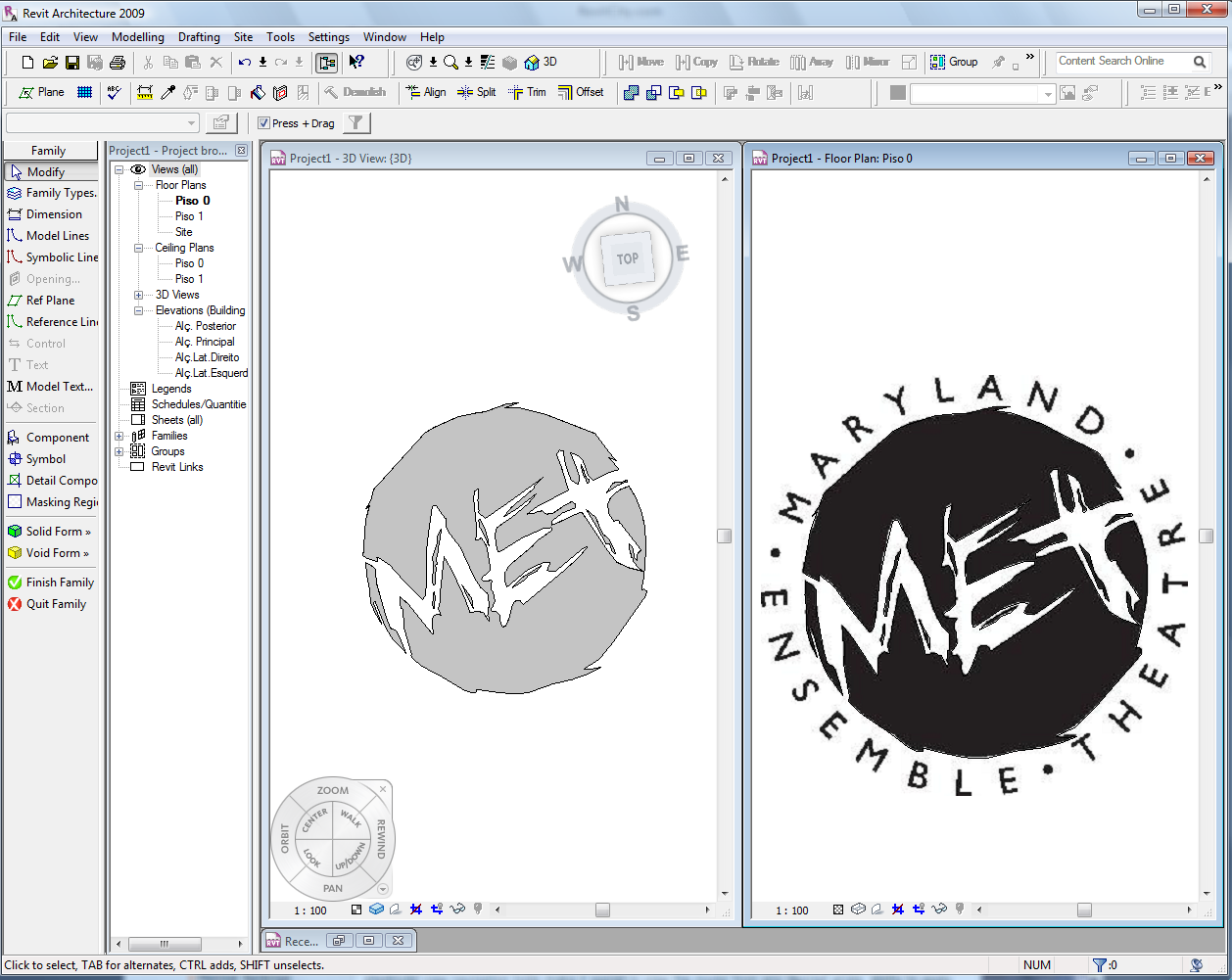 RevitCity.com | Extruding Logo into mass