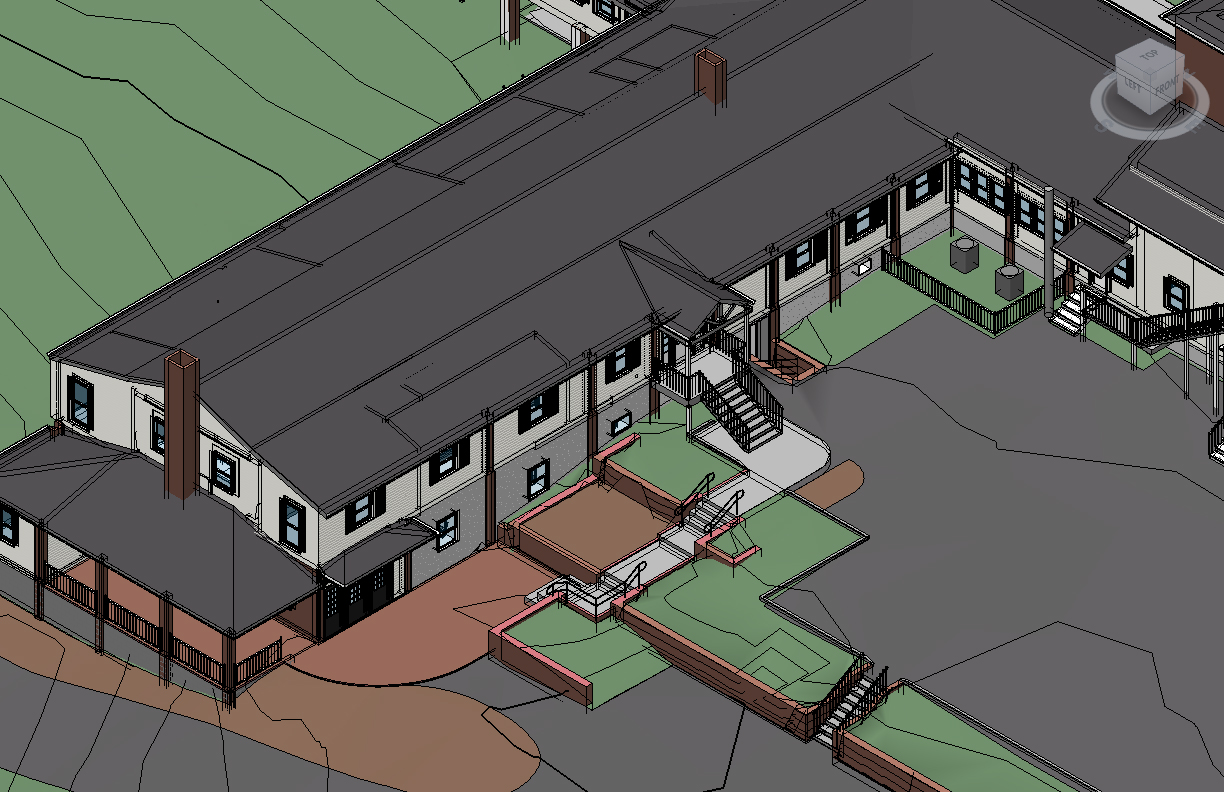 RevitCity.com | Wireframe lines showing up in Shaded 3D View