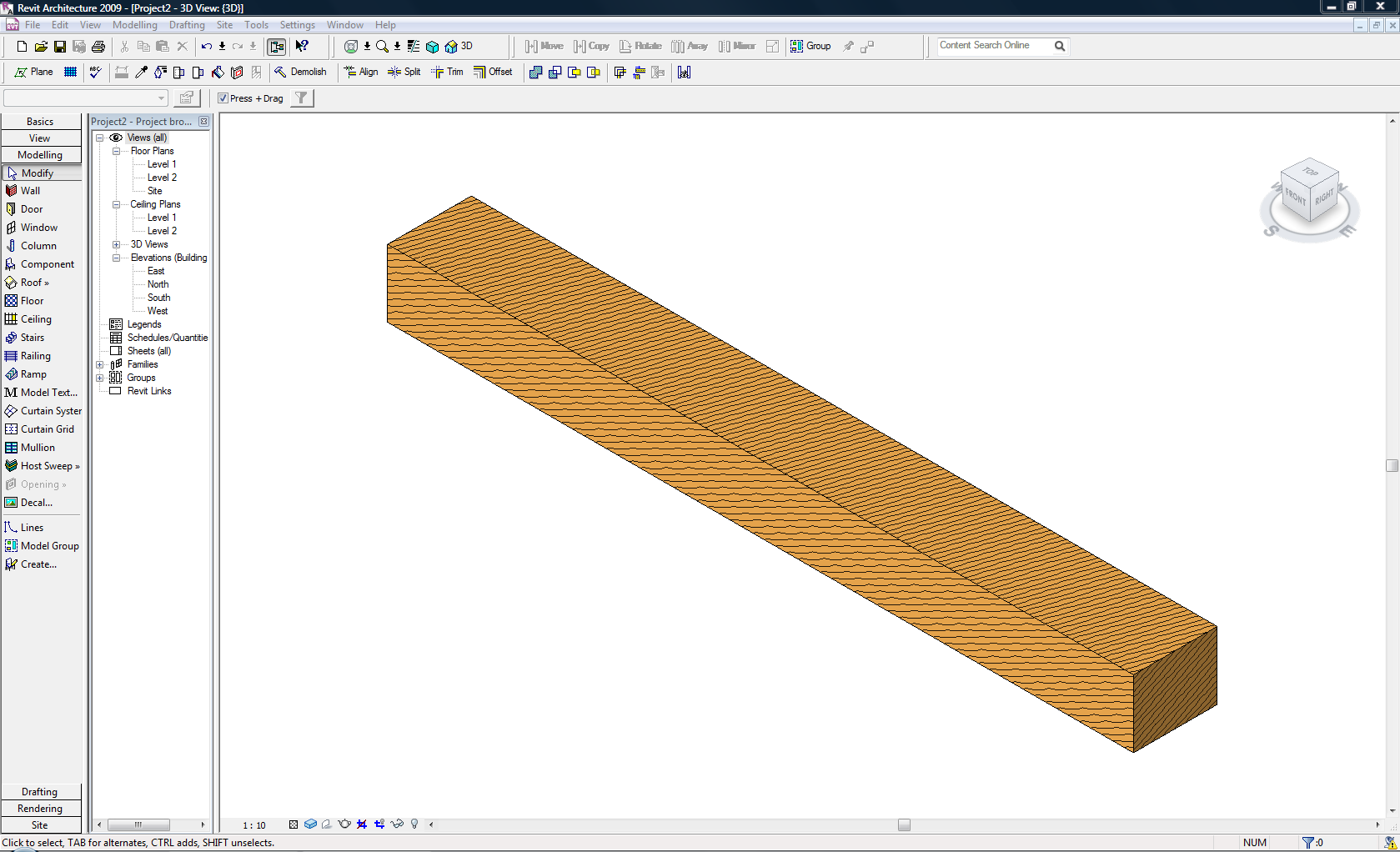 RevitCity.com | How to Apply Wood Material to a New Family Member