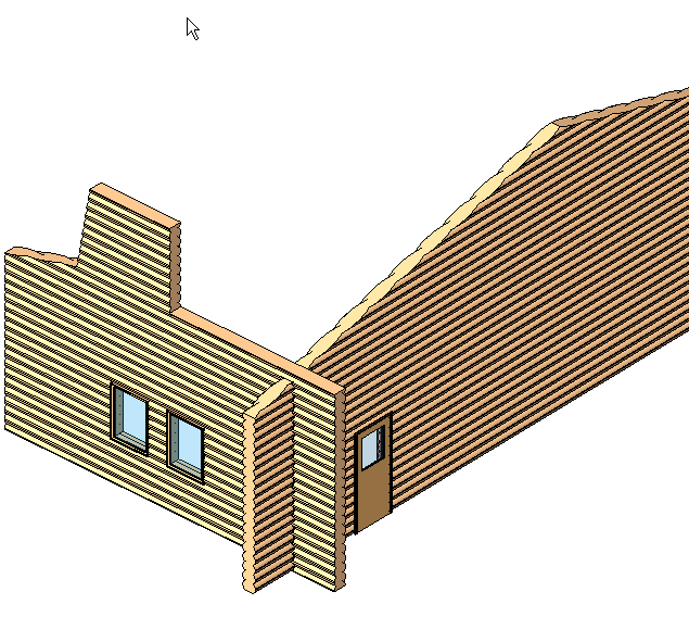 RevitCity.com | Log Cabin Walls