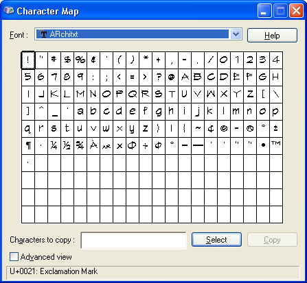 RevitCity.com | fonts