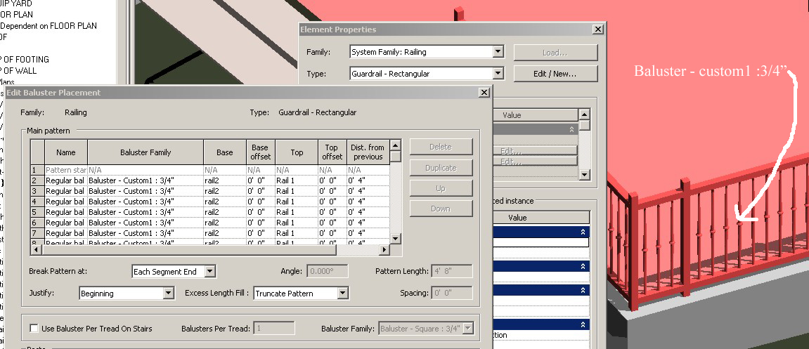 RevitCity.com | Baluster rendering