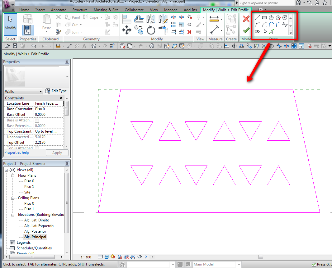 RevitCity.com | Wall with geometric cut outs
