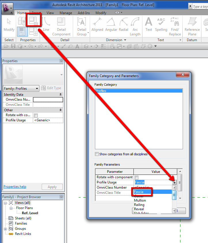 RevitCity.com | how to add cornice to the roof