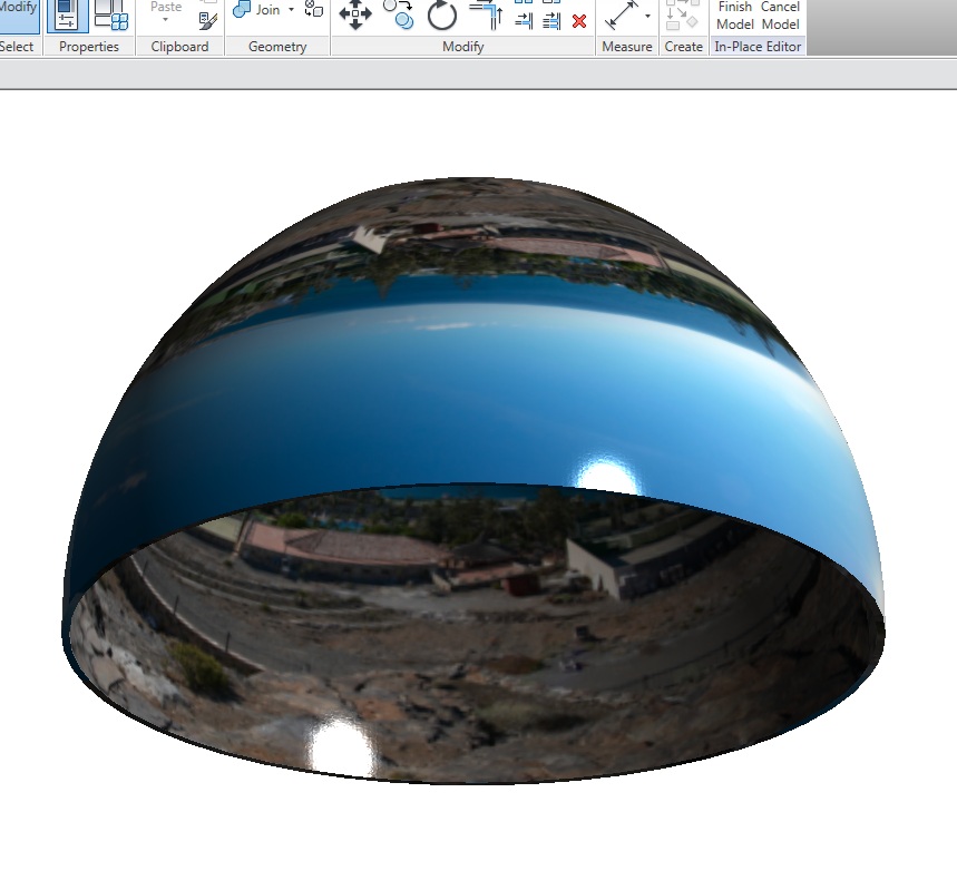 RevitCity.com | Applying a mural material to a wall.