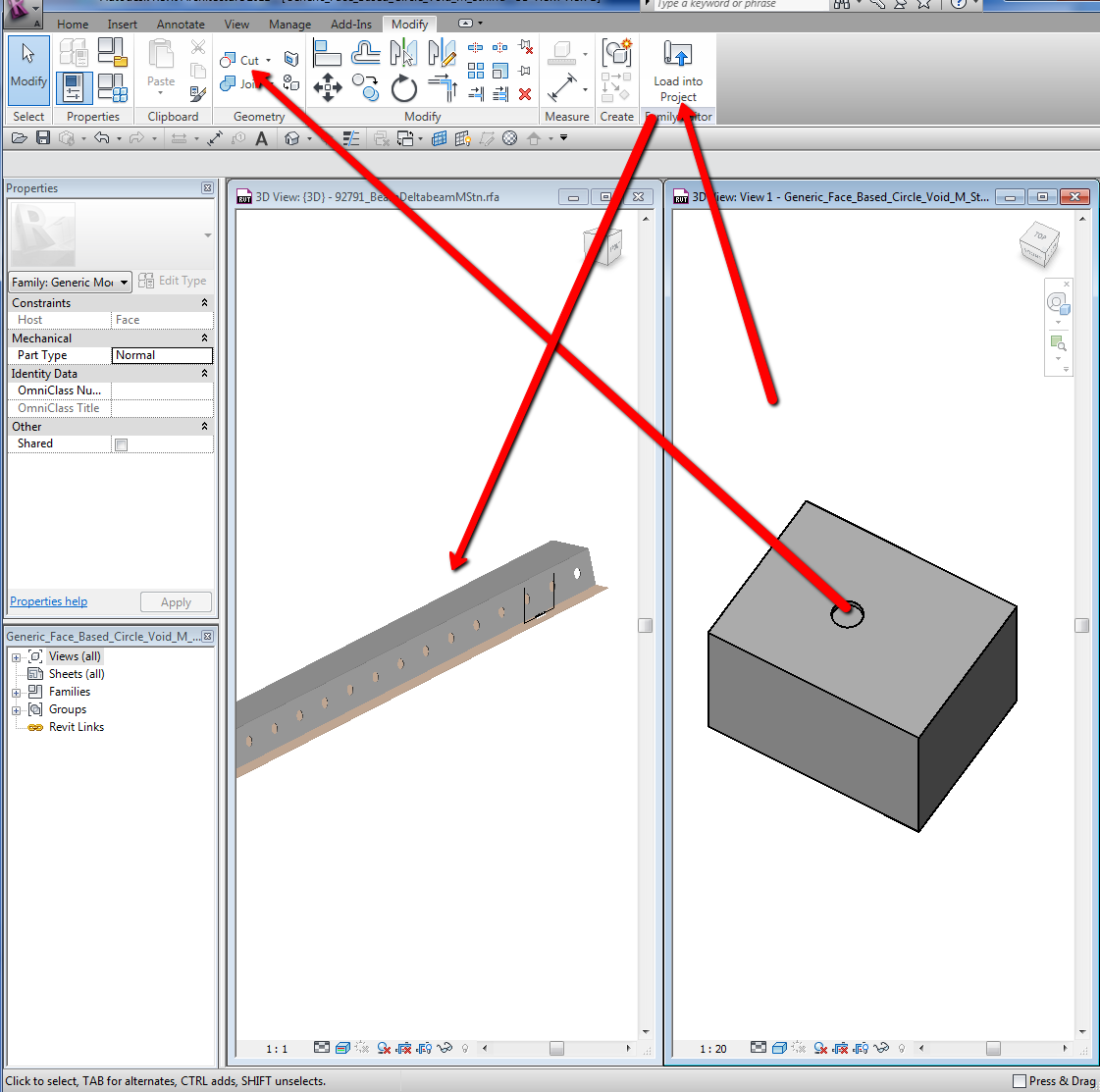 RevitCity.com | Use Nested Void Family to Cut Host?