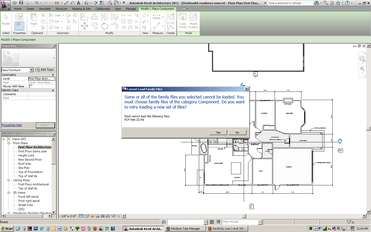 RevitCity.com | revit 2011 noob menus