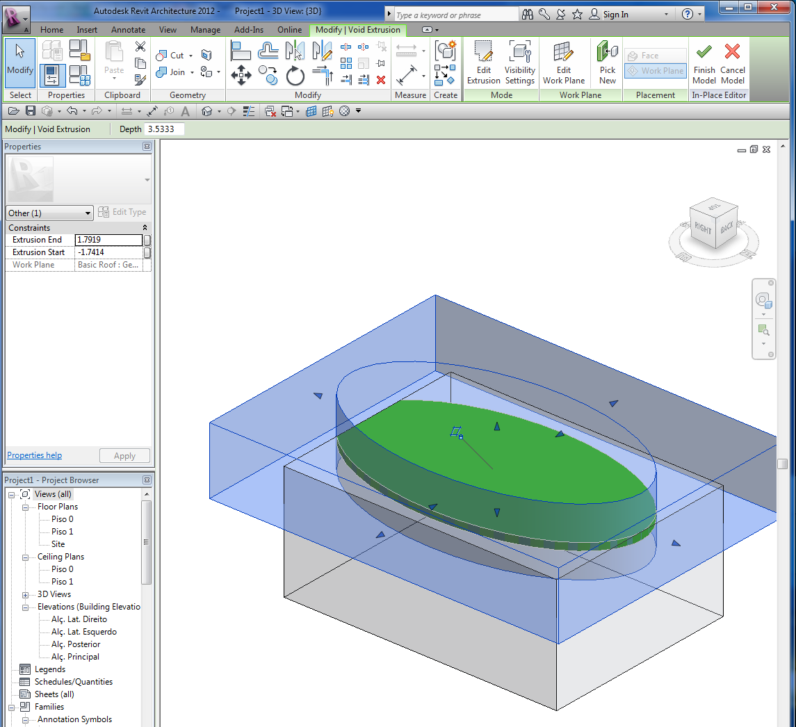RevitCity.com | Revit 2012 Roof by extrusion