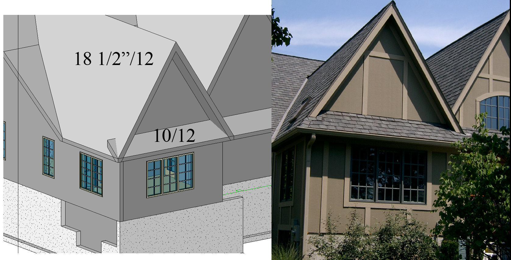 RevitCity.com | ROOF Corners - TWO different Slopes