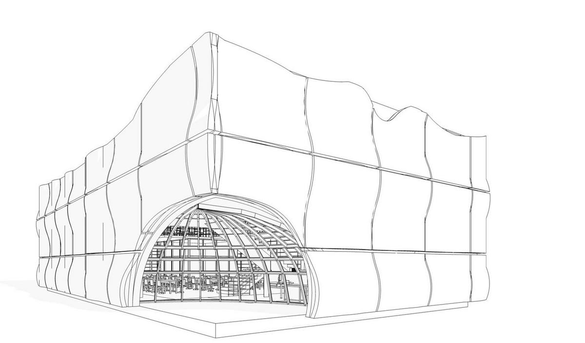 RevitCity.com | Image Gallery | biblioteca uni tehuacan