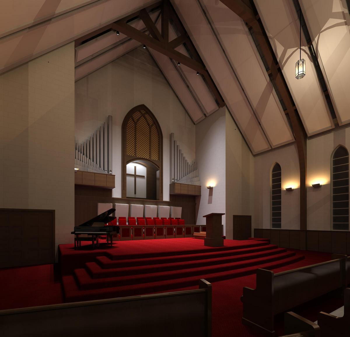 RevitCity.com | Image Gallery | another pulpit view