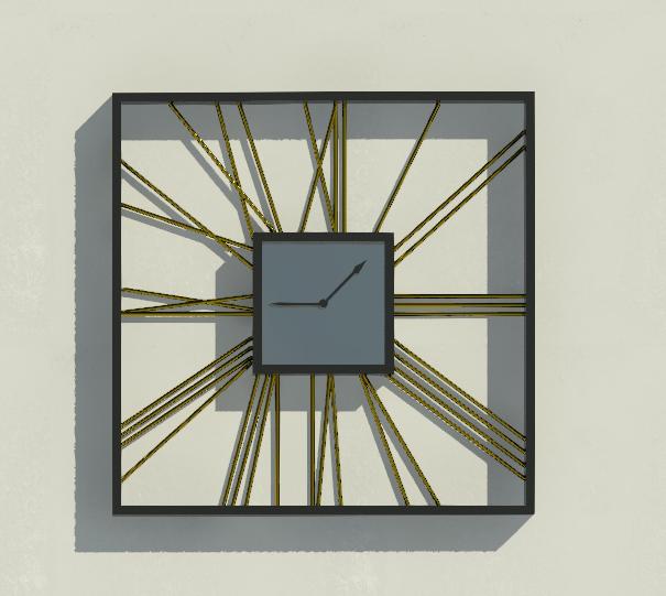 Exterior Revit Family Wall Clock
