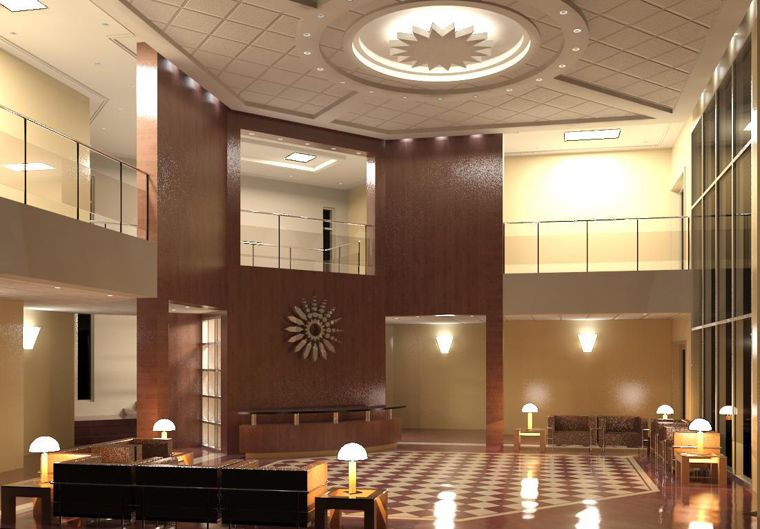 RevitCity.com | Image Gallery | Office Main Lobby
