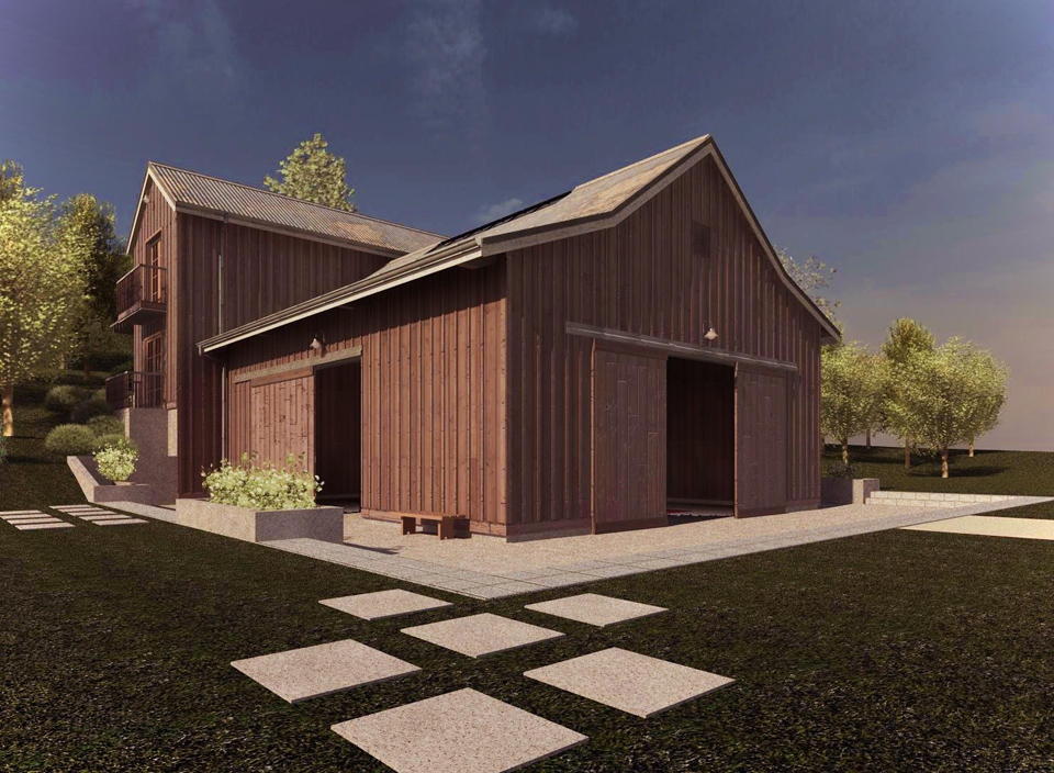 RevitCity.com | Image Gallery | Guest House + Barn