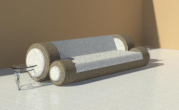 RevitCity.com | Object | modern couch