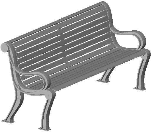 RevitCity.com | Object | Urbanscape Bench